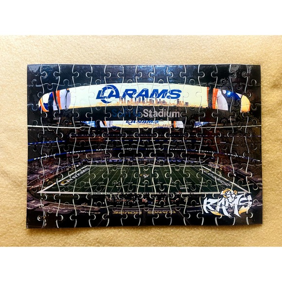 The Unbranded Brand | Toys | Brand New La Rams Stadium A4 Jigsaw Puzzle ...